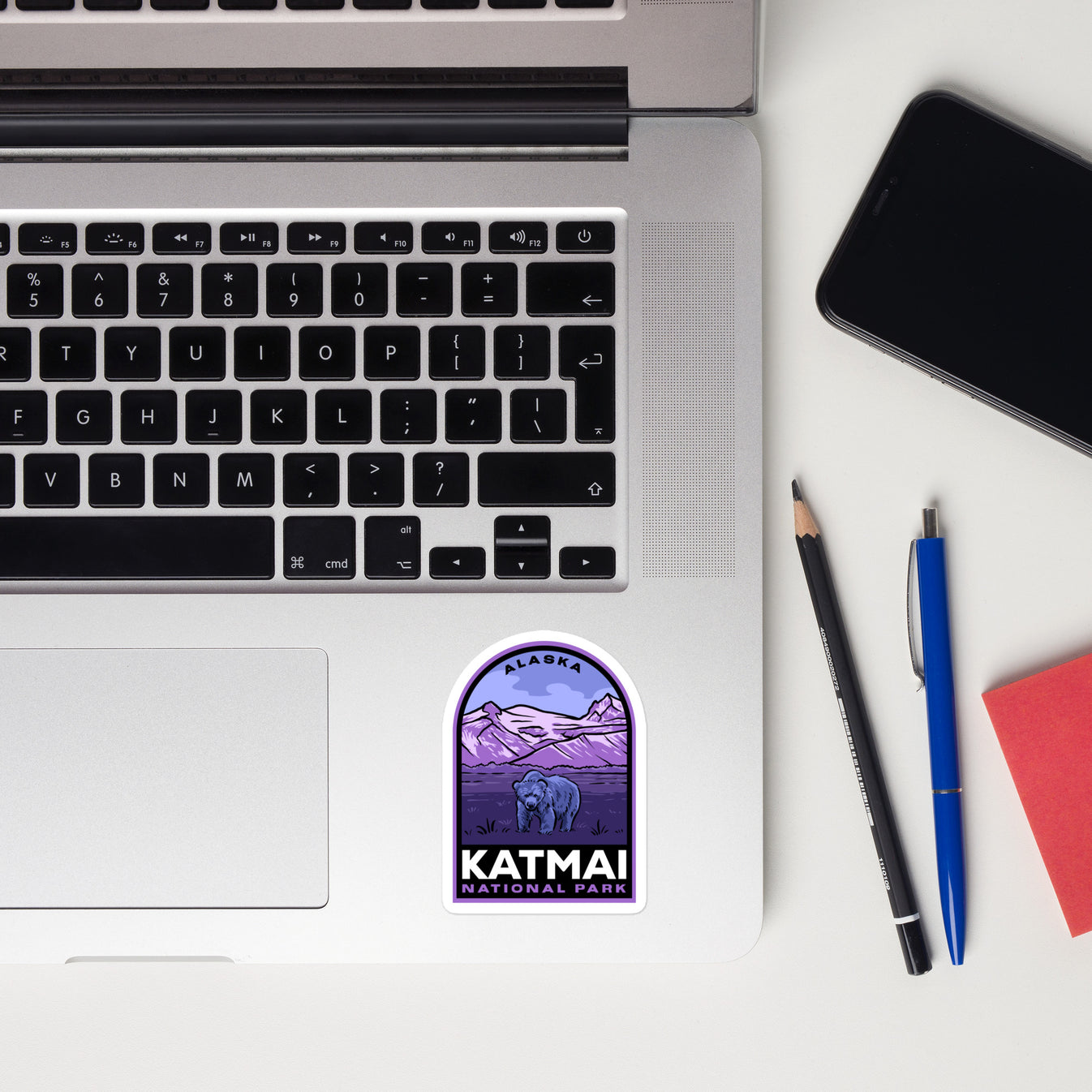 Katmai National Park Vinyl Sticker - Halpin Decals